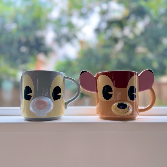 Dining | Disney Bambi Thumper Mugs Set Of 2 | Poshmark
